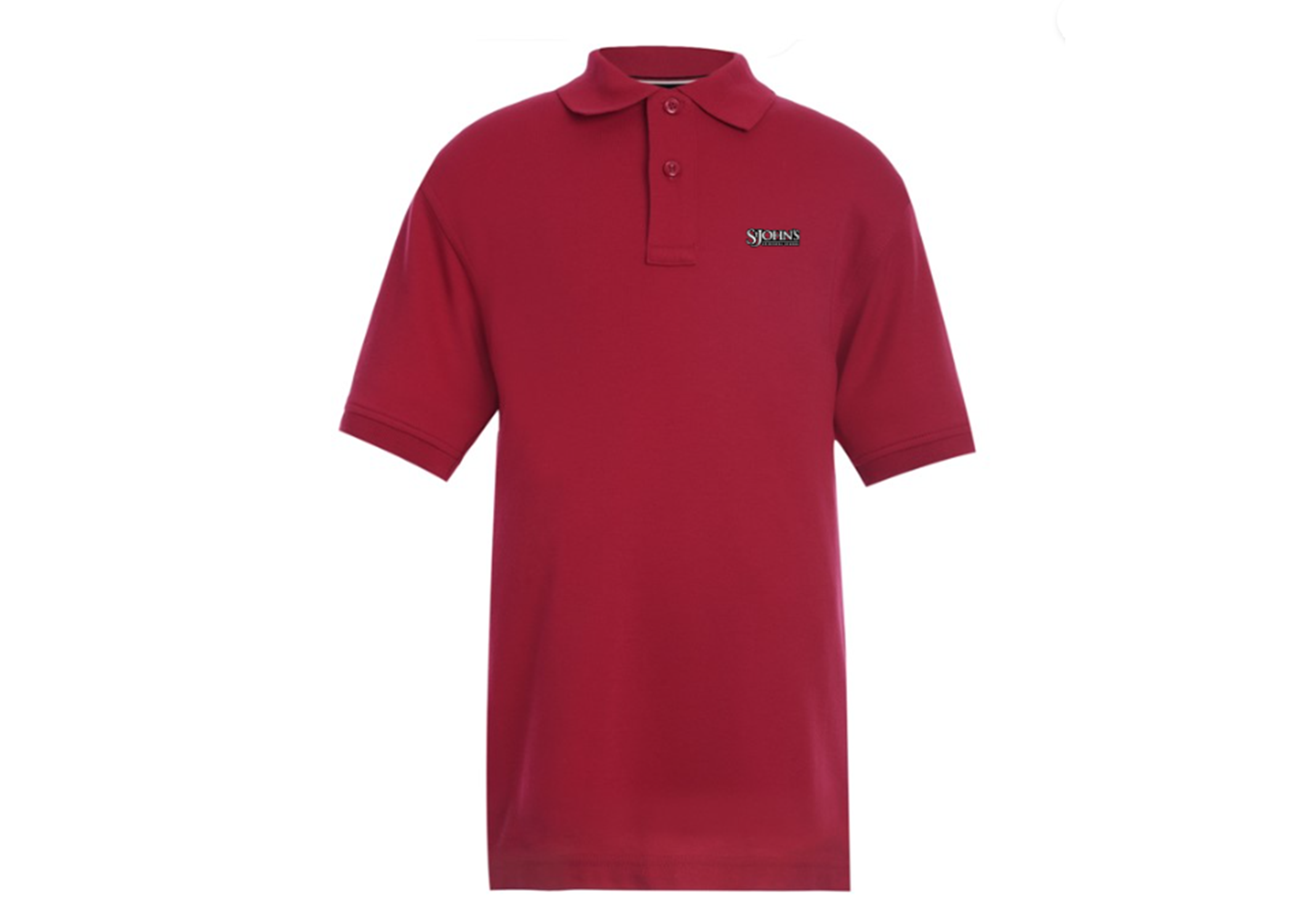 Used Red Interlock Polo Coed Short Sleeve Tommy Hilfiger | St. John's ...