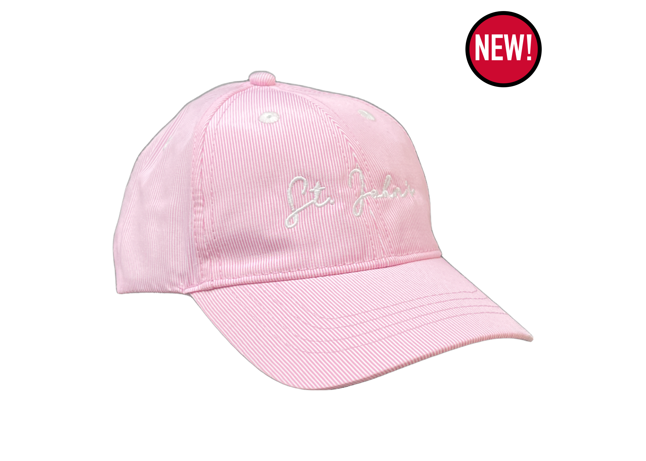 Garb Youth Girl Pink Ada Seersucker Hat | St. John's Student Store